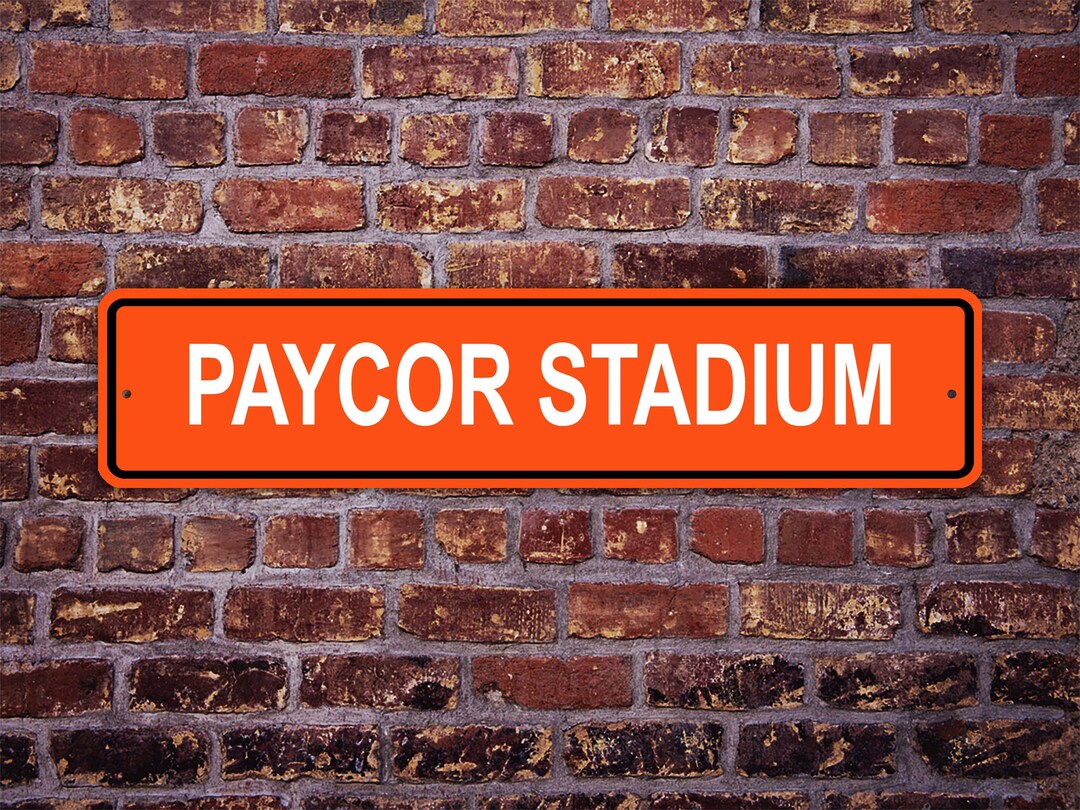 Paycor Stadium Street Sign Cincinnati Bengals Football Road Custom ...
