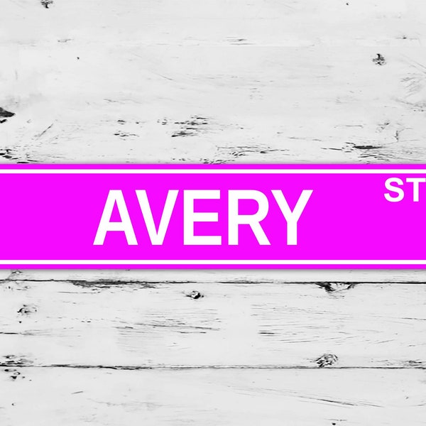 Avery Name Sign - Etsy