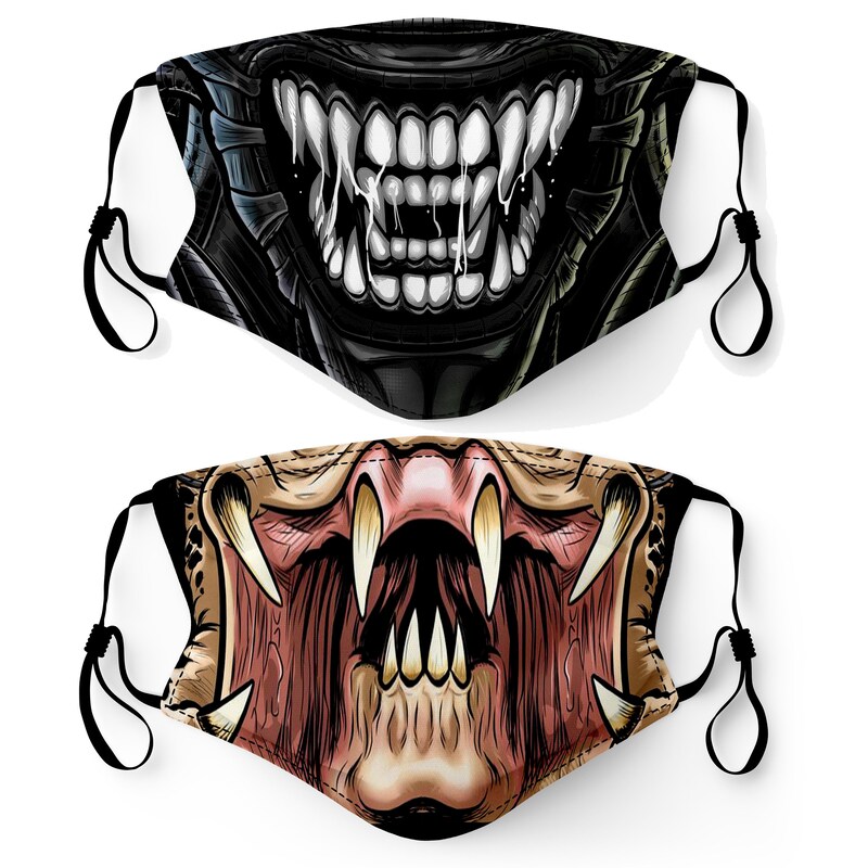 Predator Mask - Etsy