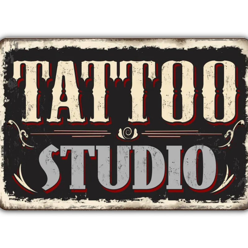 Vintage Tattoo Sign - Etsy