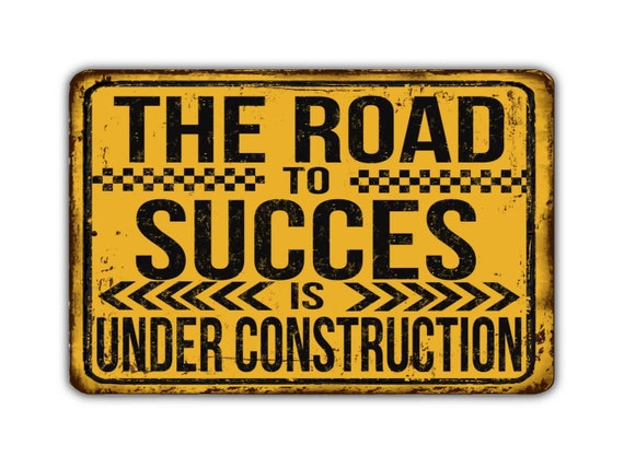 Cartello Della Strada Per Il Successo
