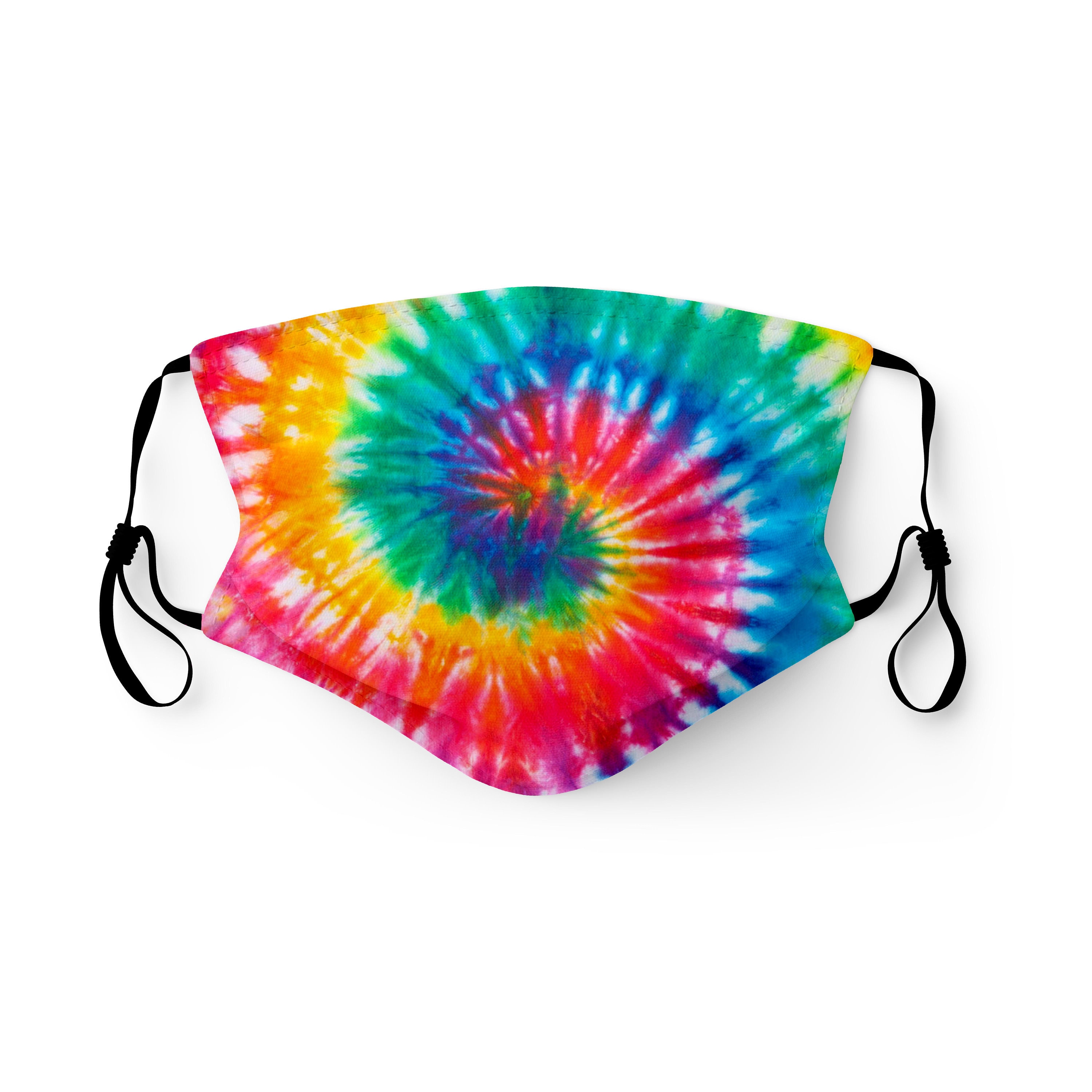 Tie-dye Face Mask Made in USA Adult & Youth Filter Pocket - Etsy