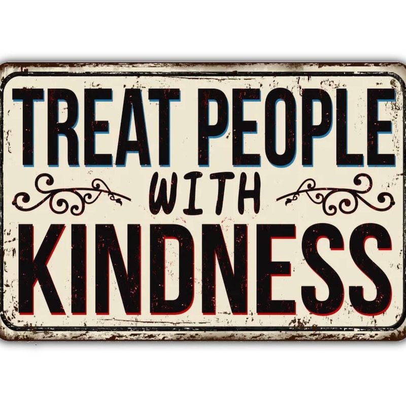 Kindness Sign - Etsy