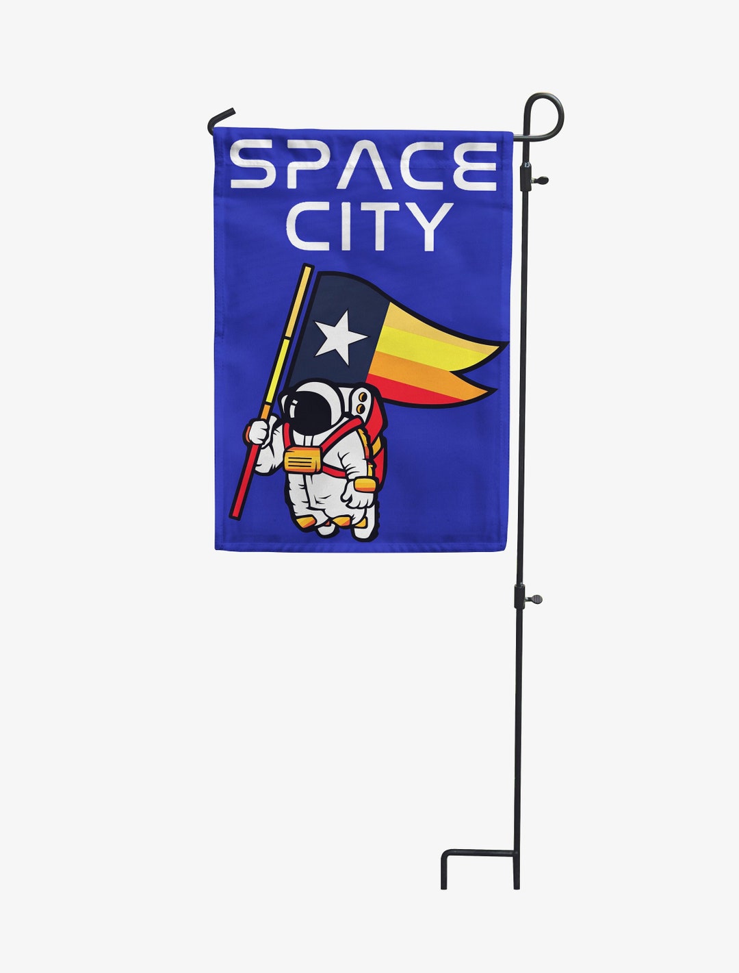 Houston Astros Garden Yard Flag Space City Yard Art Outdoor Decoration ...