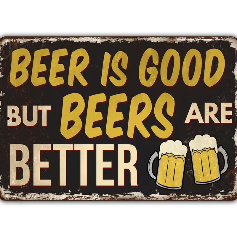 Vintage Beer Sign - Etsy