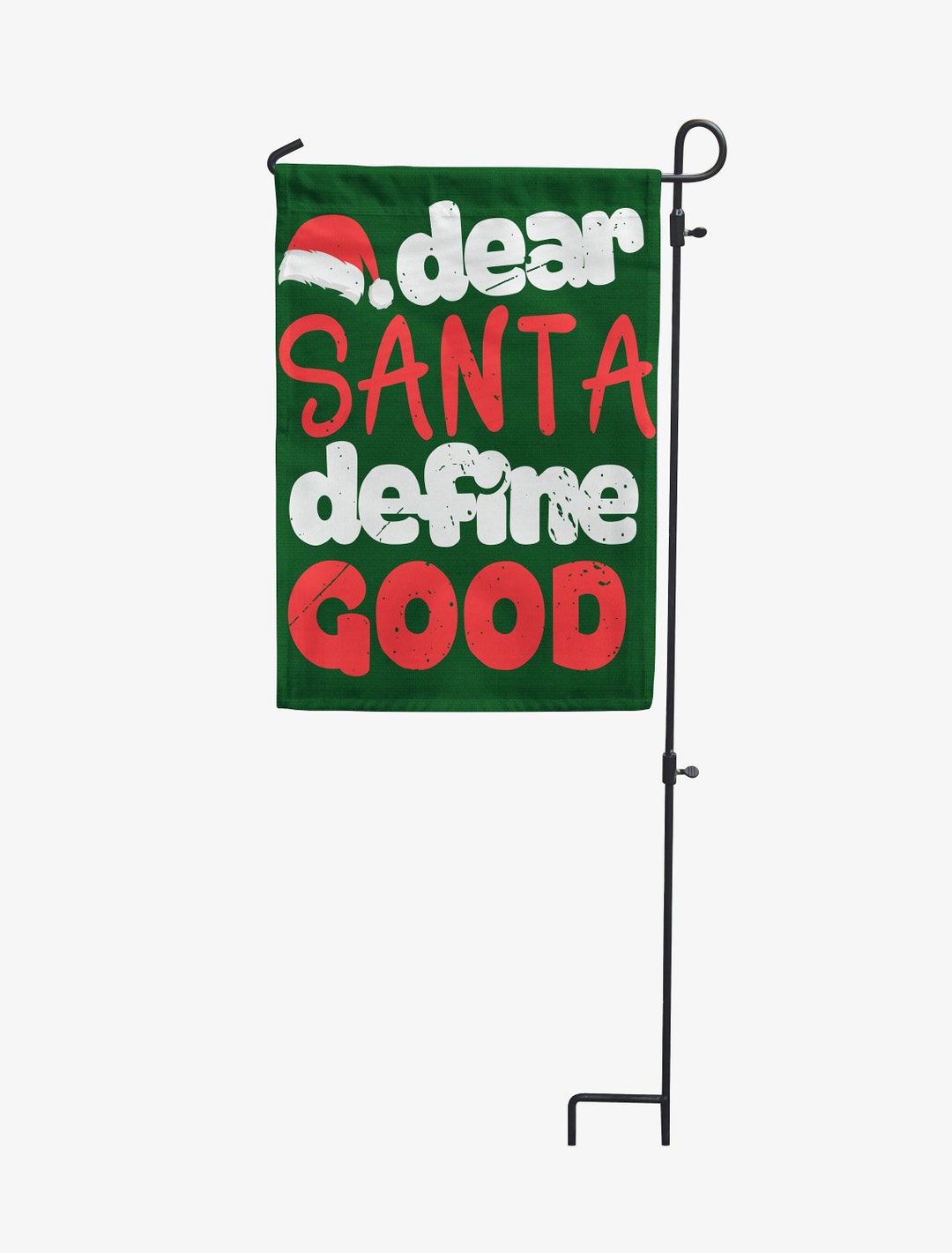 Dear Santa Garden Yard Flag Christmas Holiday Yard Art Outdoor ...