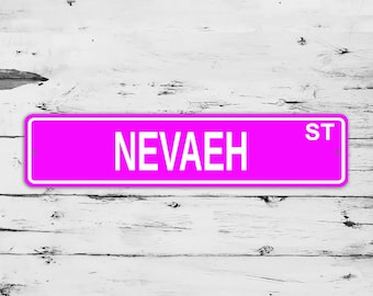 Nevaeh Metal Sign - Etsy