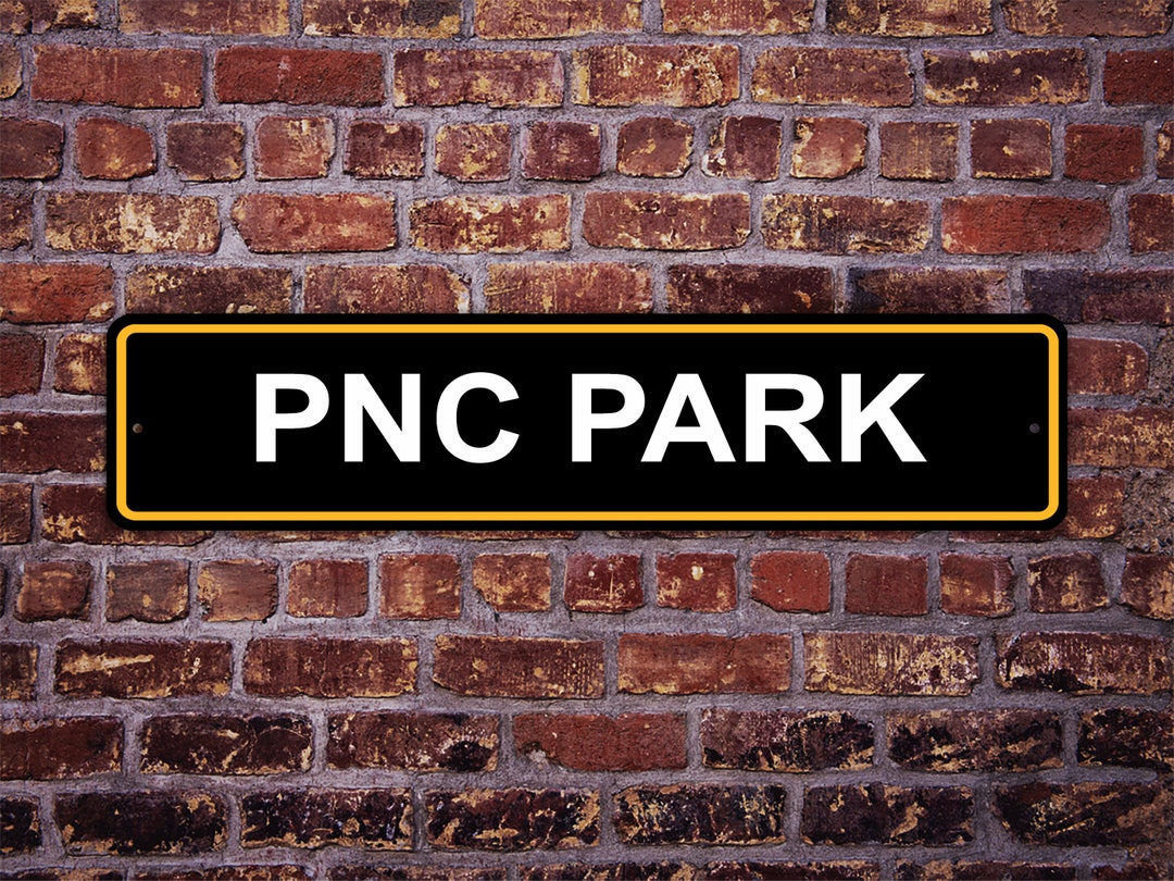 PNC Park Street Sign Pittsburgh Pirates Baseball Road Custom ...
