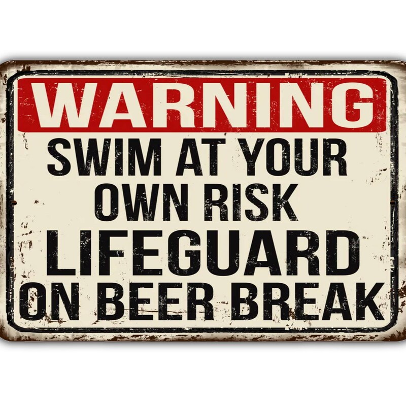 Lifeguard Signs - Etsy