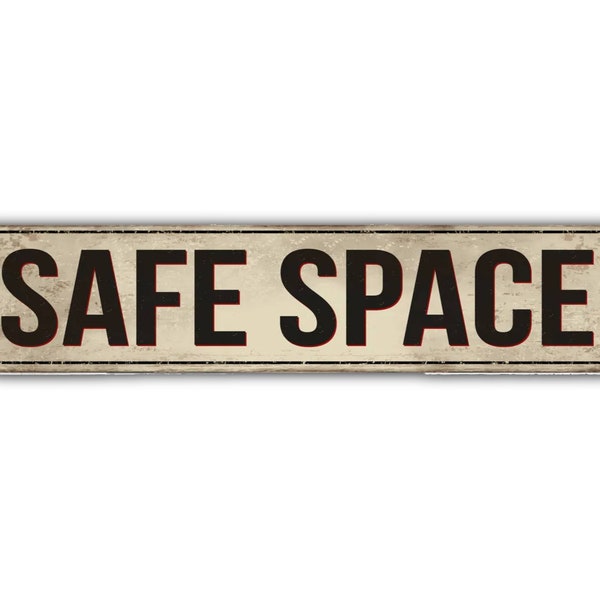 Safe Space Sign - Etsy