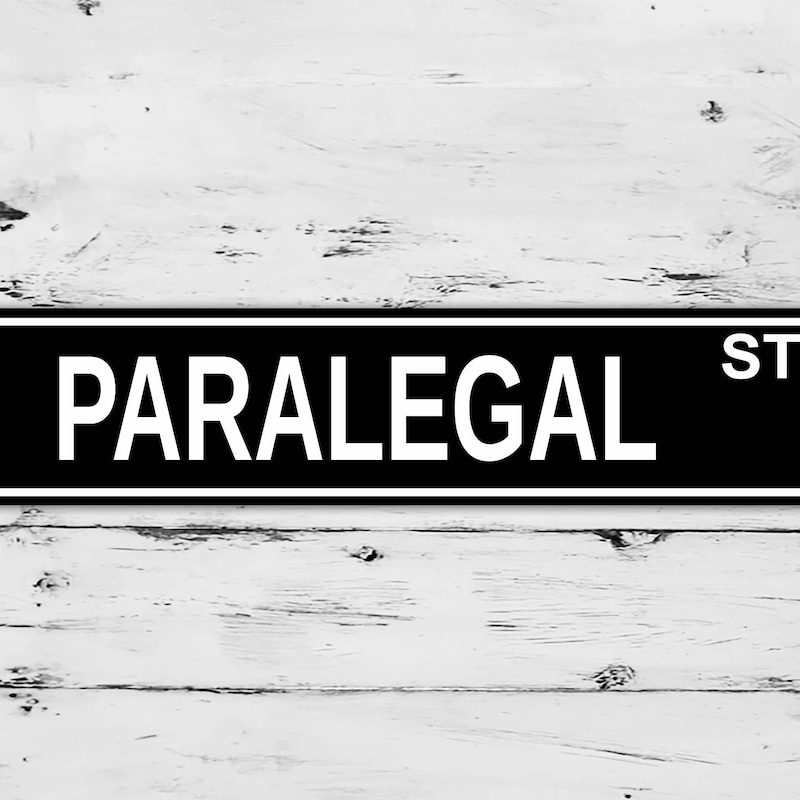Paralegal Sign - Etsy