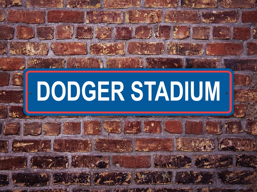 Dodger Stadium Street Sign Los Angeles Dodgers Baseball Road Custom ...