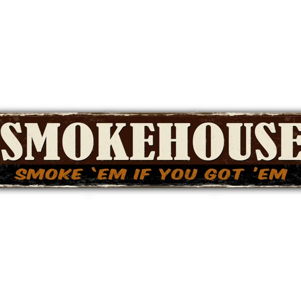 Smokehouse Sign - Etsy