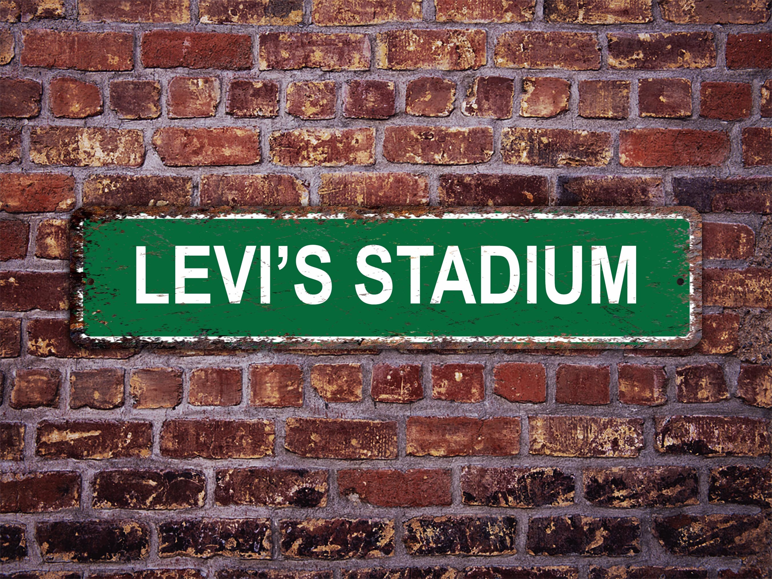 Levi's Stadium Street Sign San Francisco 49ers Football - Etsy