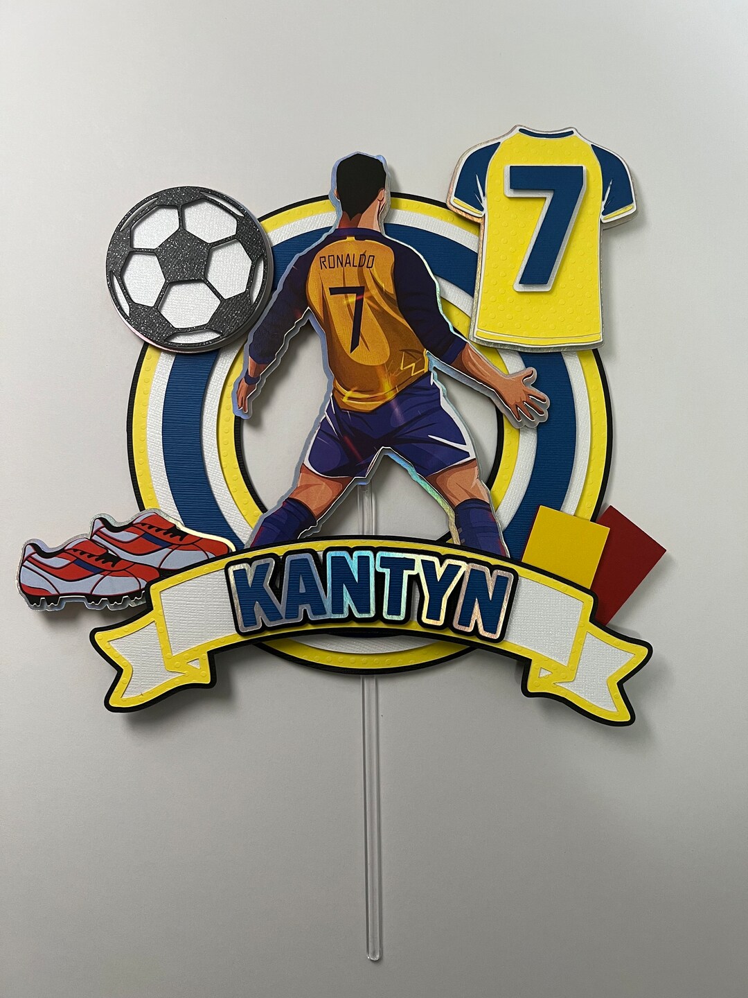 Ronaldo Cake Topper CR7 Al Nassr Cake Topper Cristiano - Etsy