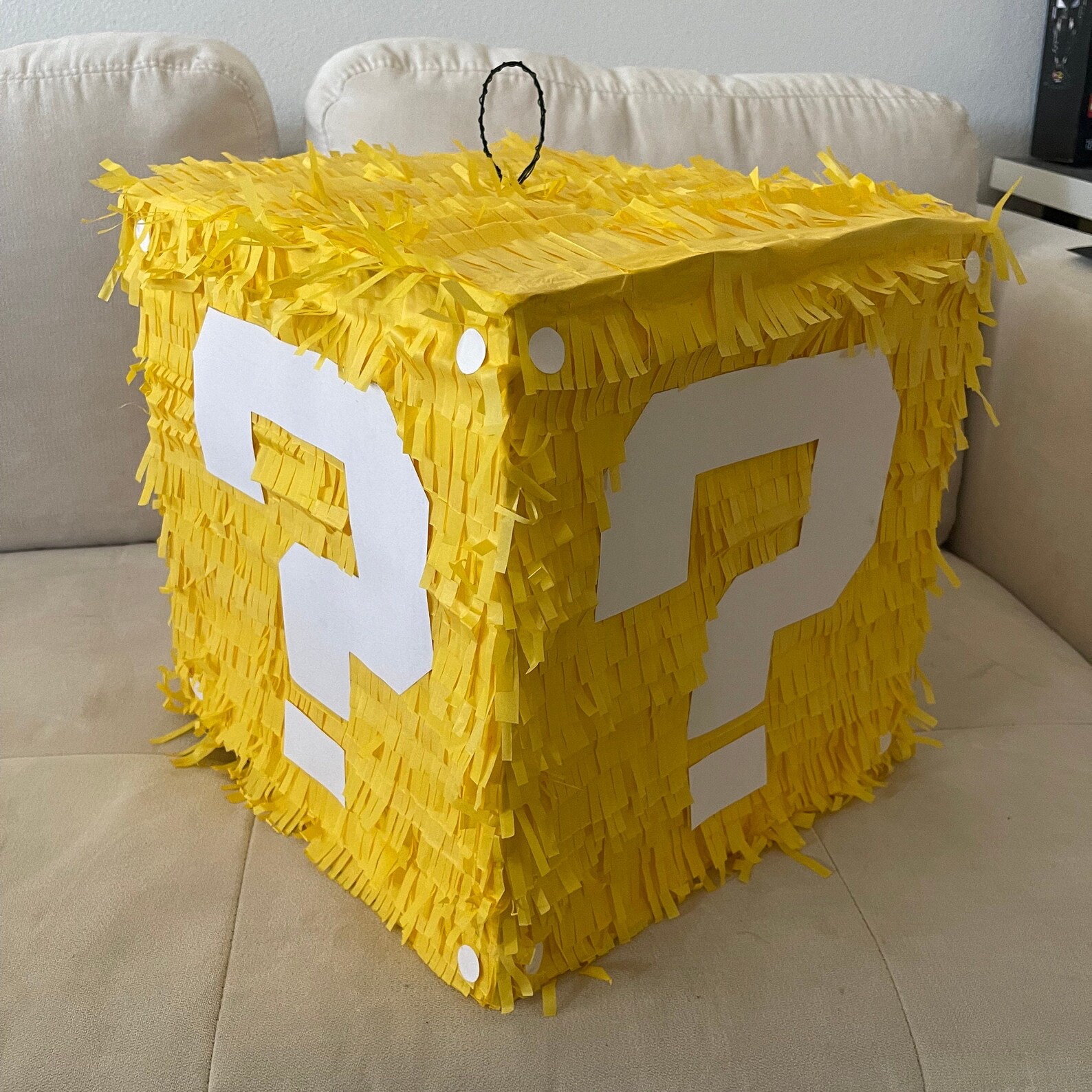 Mario Bros Piñata Coin Mario Piñata Mario Theme Party - Etsy