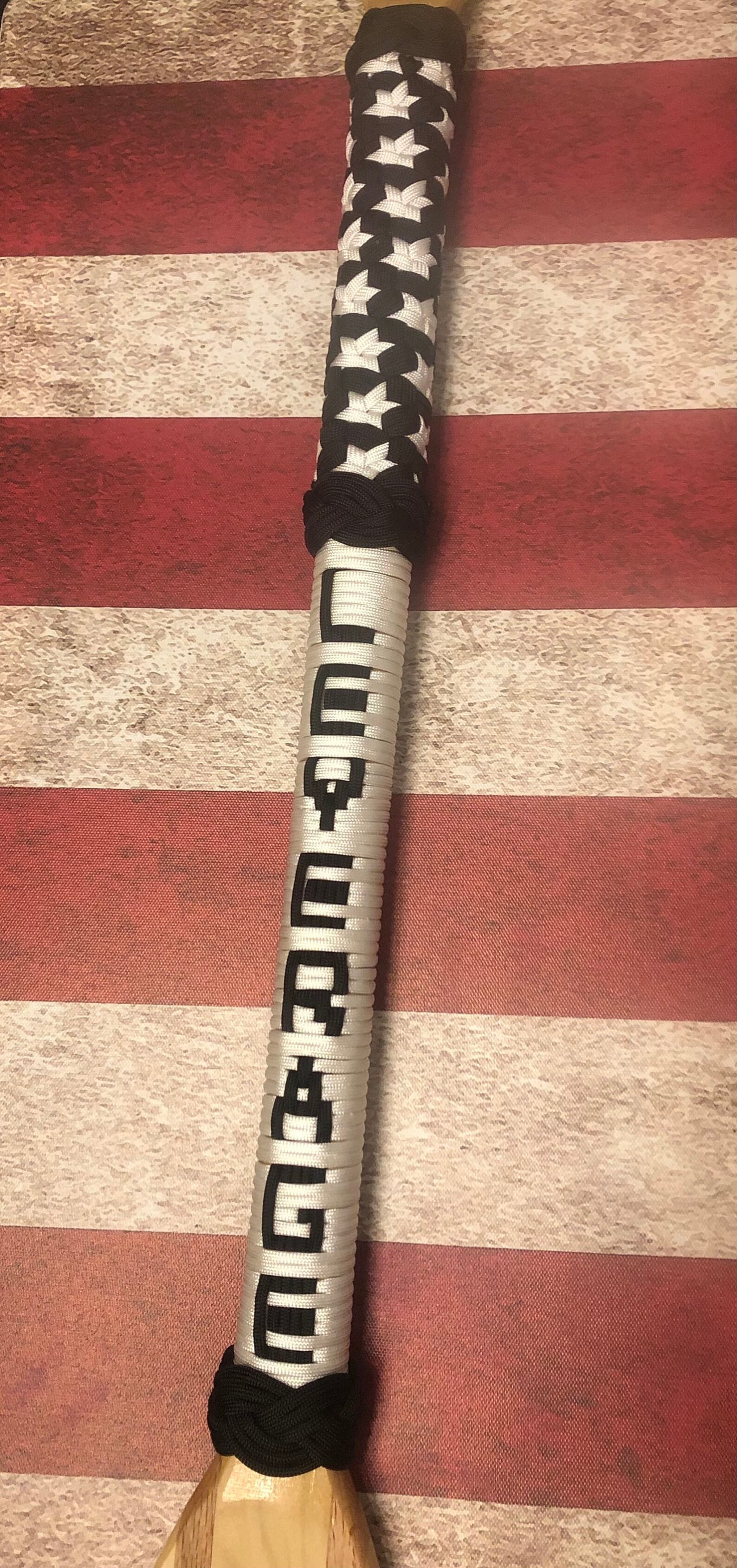 Military Ceremonial Paddle With Paracord Wrapping Specialized ...