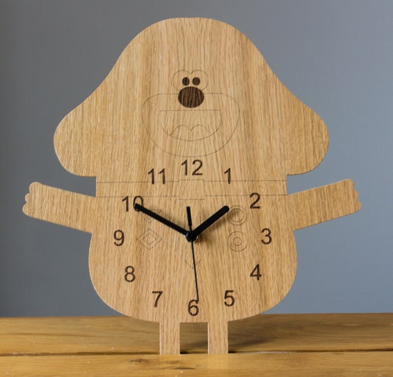 Hey Duggee Shaped Childrens Wall Clock | Etsy UK