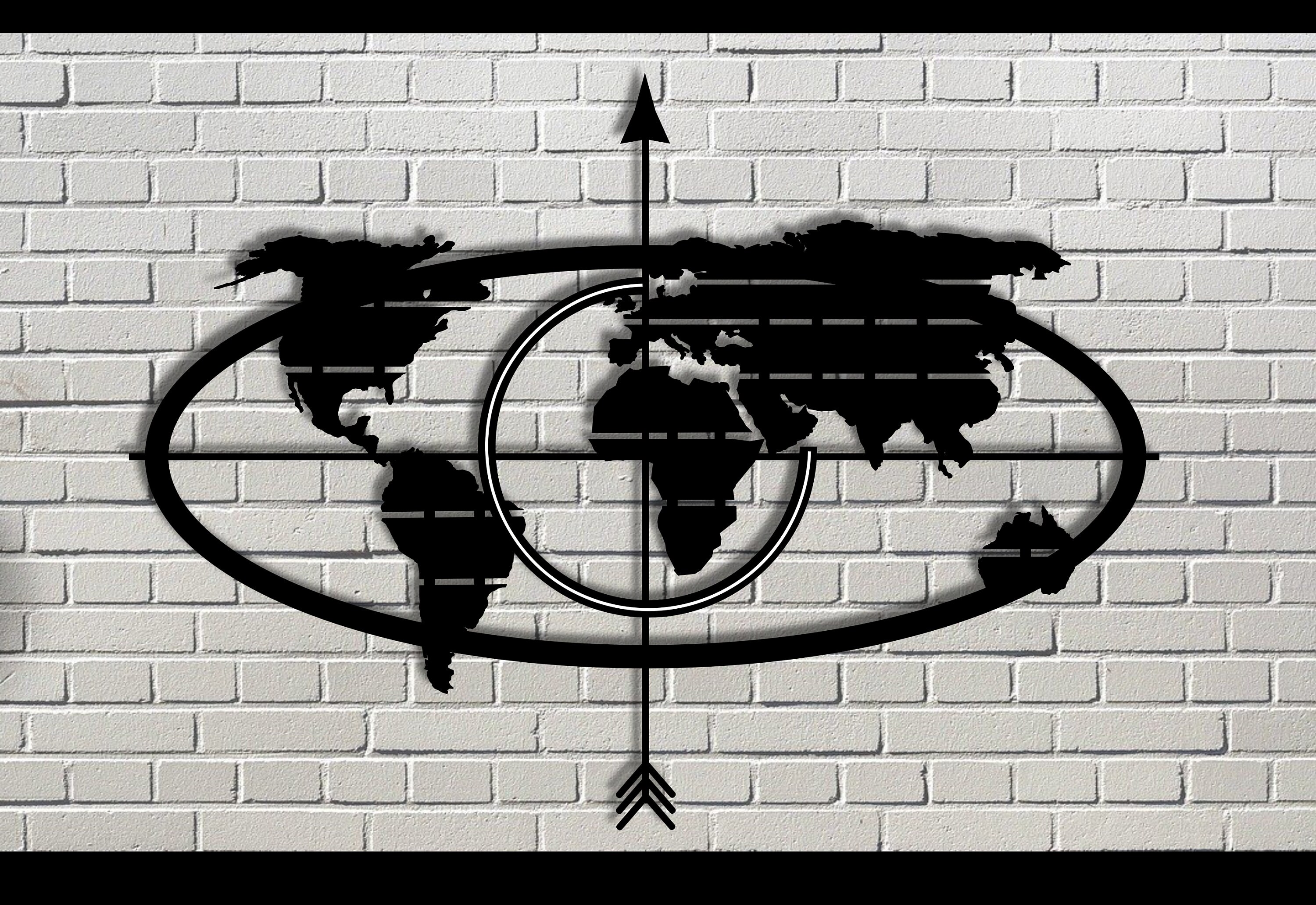 Mapa del mundo svg mapa del mundo dxf silueta cricut - Etsy España