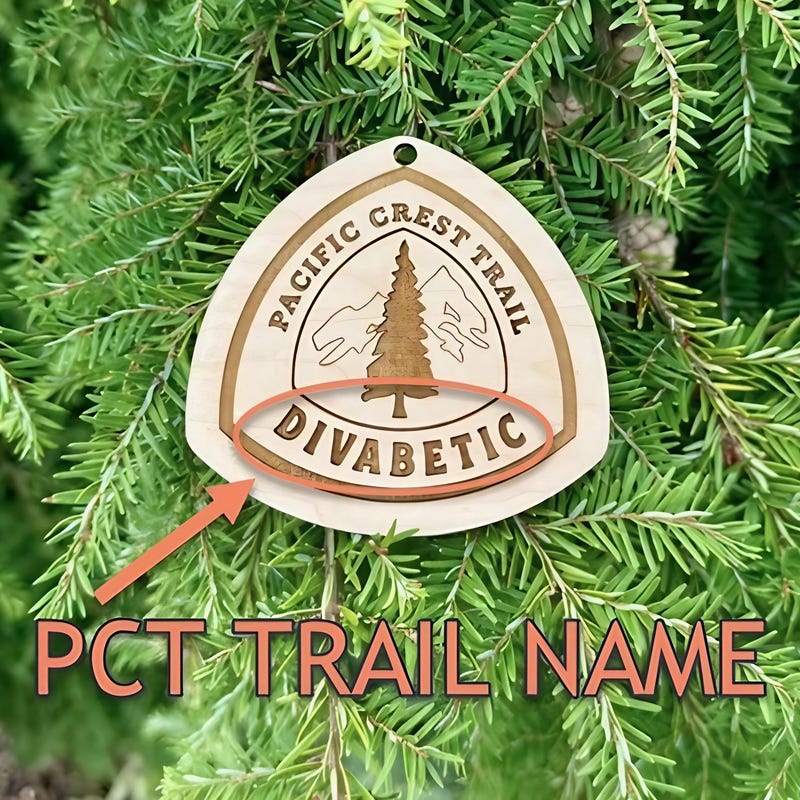 Pacific Crest Trail Tag - Etsy