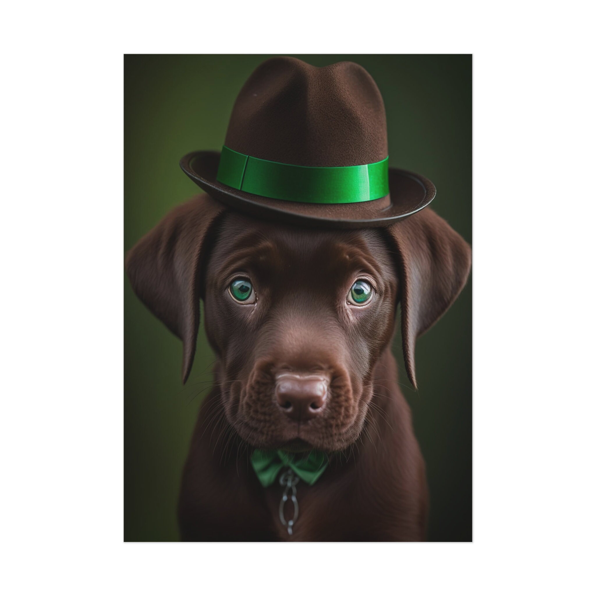 Printable Chocolate Labrador Retriever, Lab Dog Art, Labrador Nursery ...