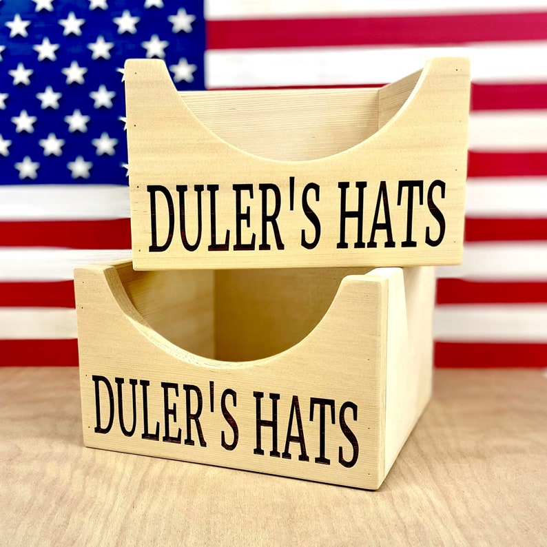 Wooden Hat Holder, Wood Hat Box, Baseball Hat Holder, Cap Organizer,cap ...