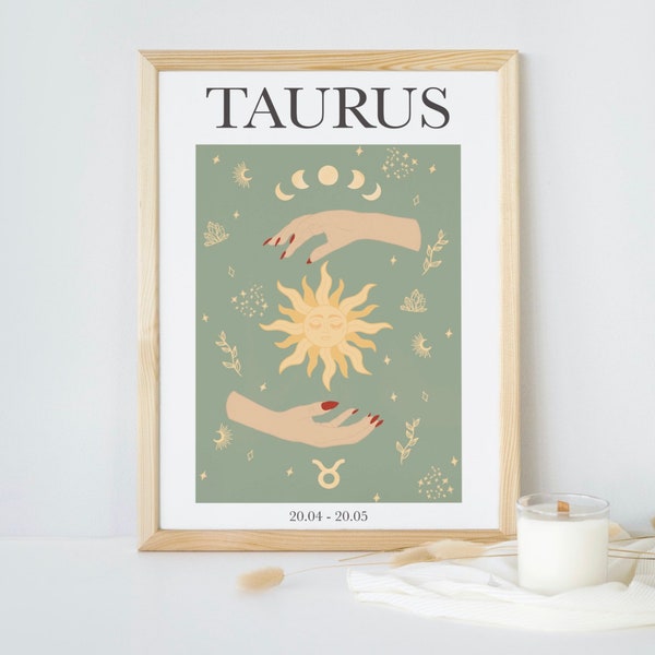 Taurus Art - Etsy