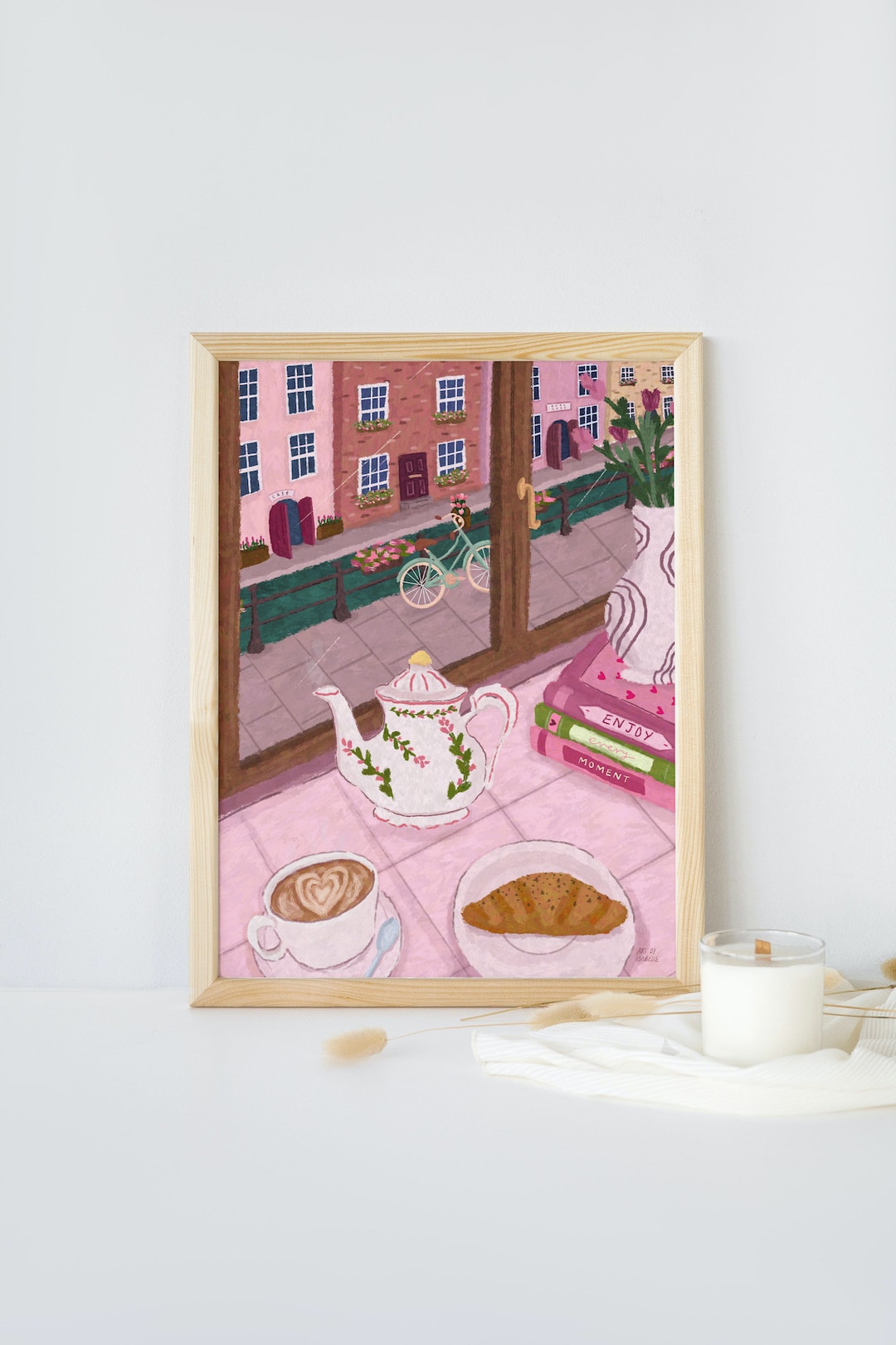 Coffee Shop Print, Cafe Poster, Kitchen Prints, Coffee Art, Kitchen ...