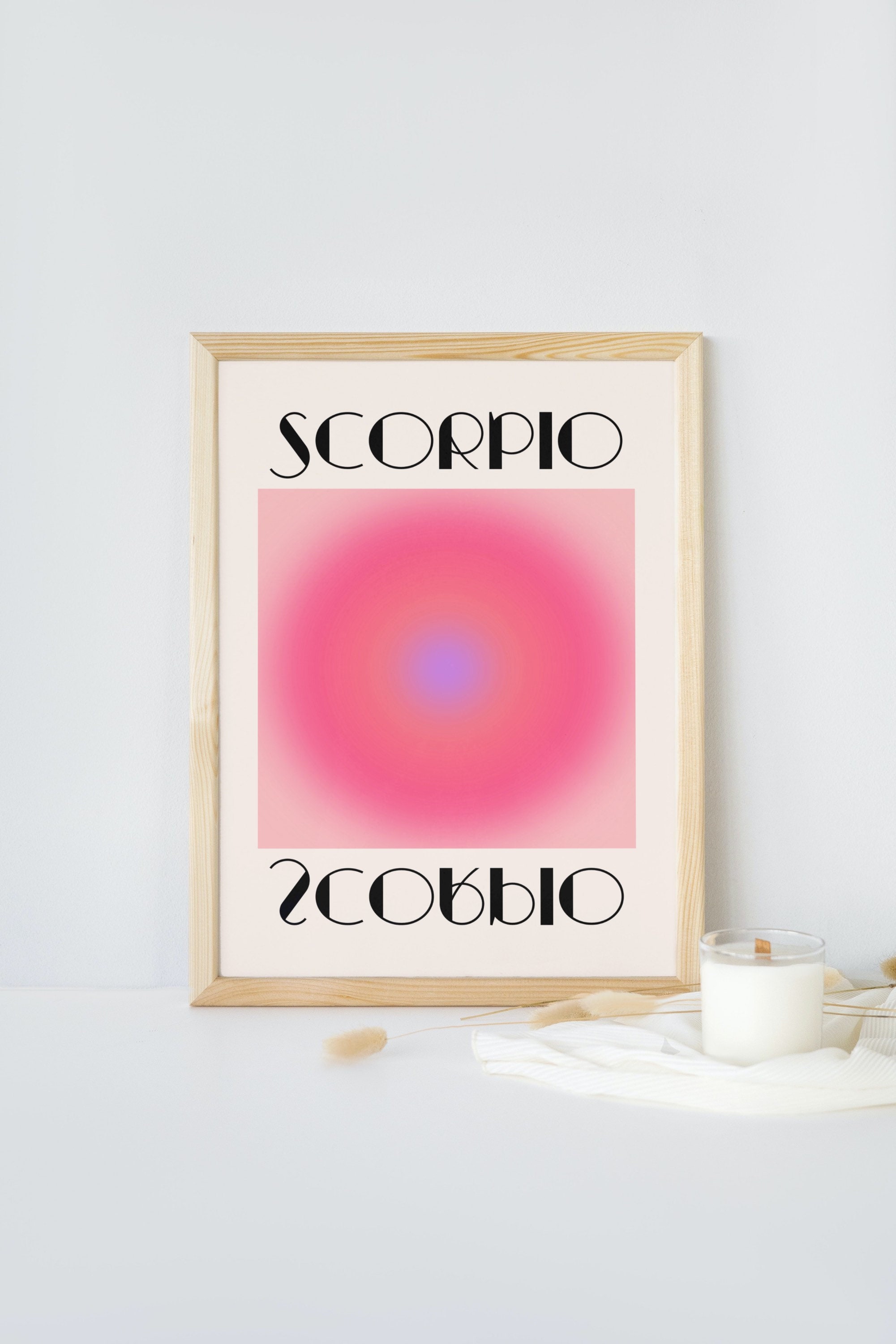 Scorpio Wallpaper Pink