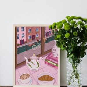 Coffee Shop Print, Cafe Poster, Kitchen Prints, Coffee Art, Kitchen ...