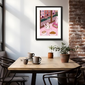 Coffee Shop Print, Cafe Poster, Kitchen Prints, Coffee Art, Kitchen ...