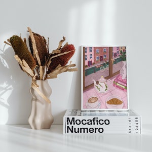 Coffee Shop Print, Cafe Poster, Kitchen Prints, Coffee Art, Kitchen ...