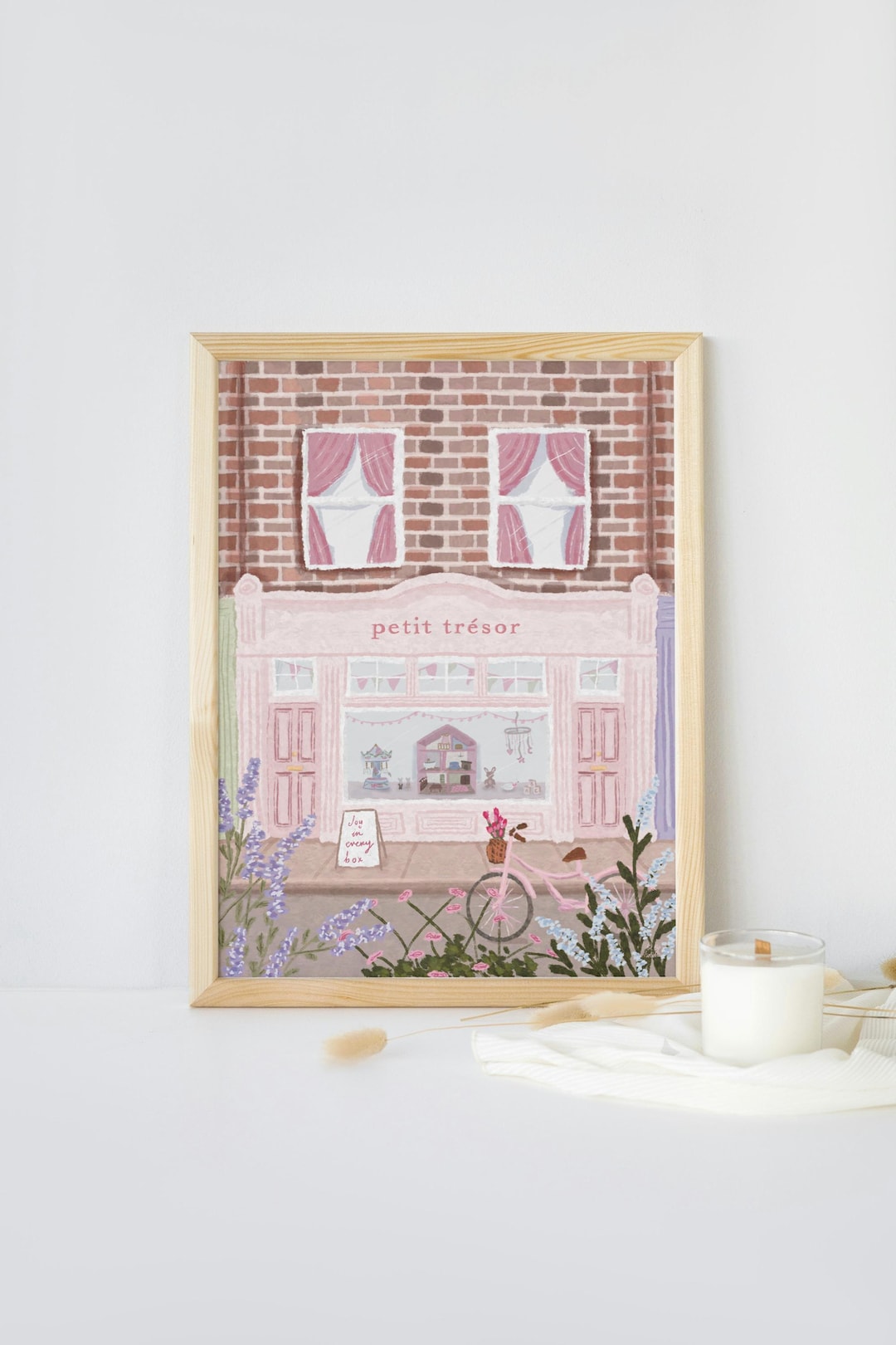 Toy Shop Print, Nursery Art, Toy Store Print, Girls Nursery Prints ...
