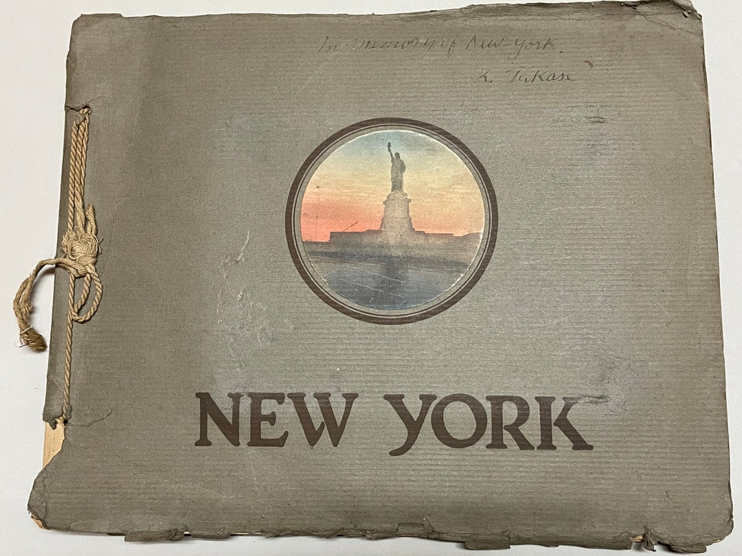 NEW YORK City Guide Album 24 Pictures With Name Marking 25.3*31.3*1 Cm ...