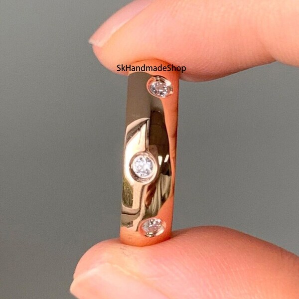 Flush Set Diamond - Etsy