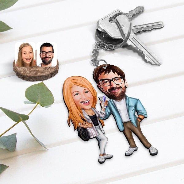 Cartoon Keychain - Etsy