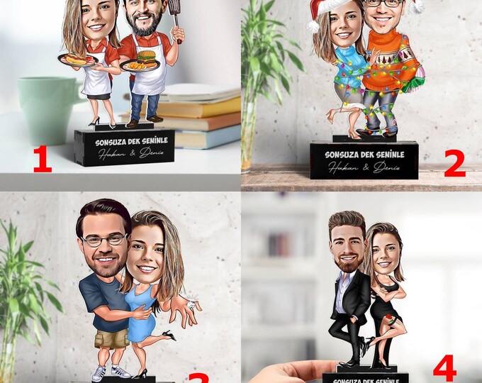 Cartoon Portrait, Custom Cartoon Portrait, Caricature Custom Photo ...