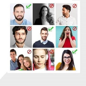 Personalized Photo Face Mask, Custom Printed Cartboard, Ready to Wear ...