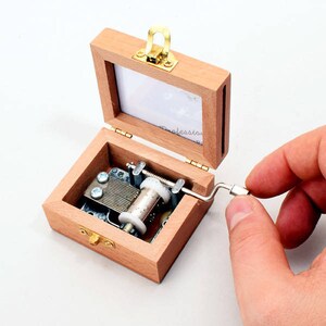 Custom Music Box With Your Photo Personalized Wood Music Box - Etsy