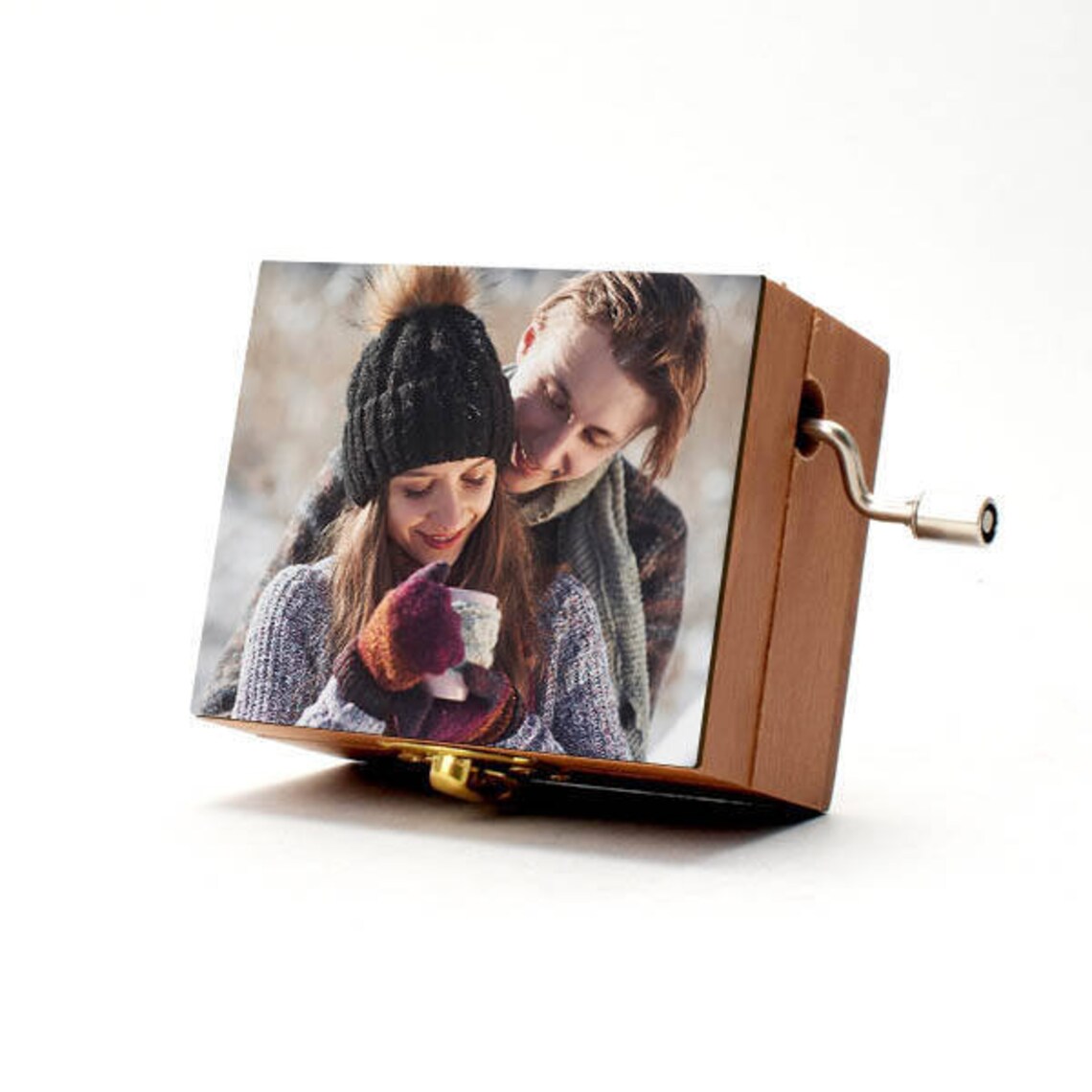 Custom Music Box With Your Photo Personalized Wood Mini Music - Etsy