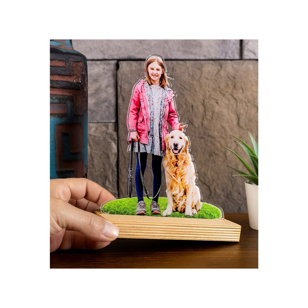 Personalized Photo Plaque Custom Photo Statuette Acrylic - Etsy