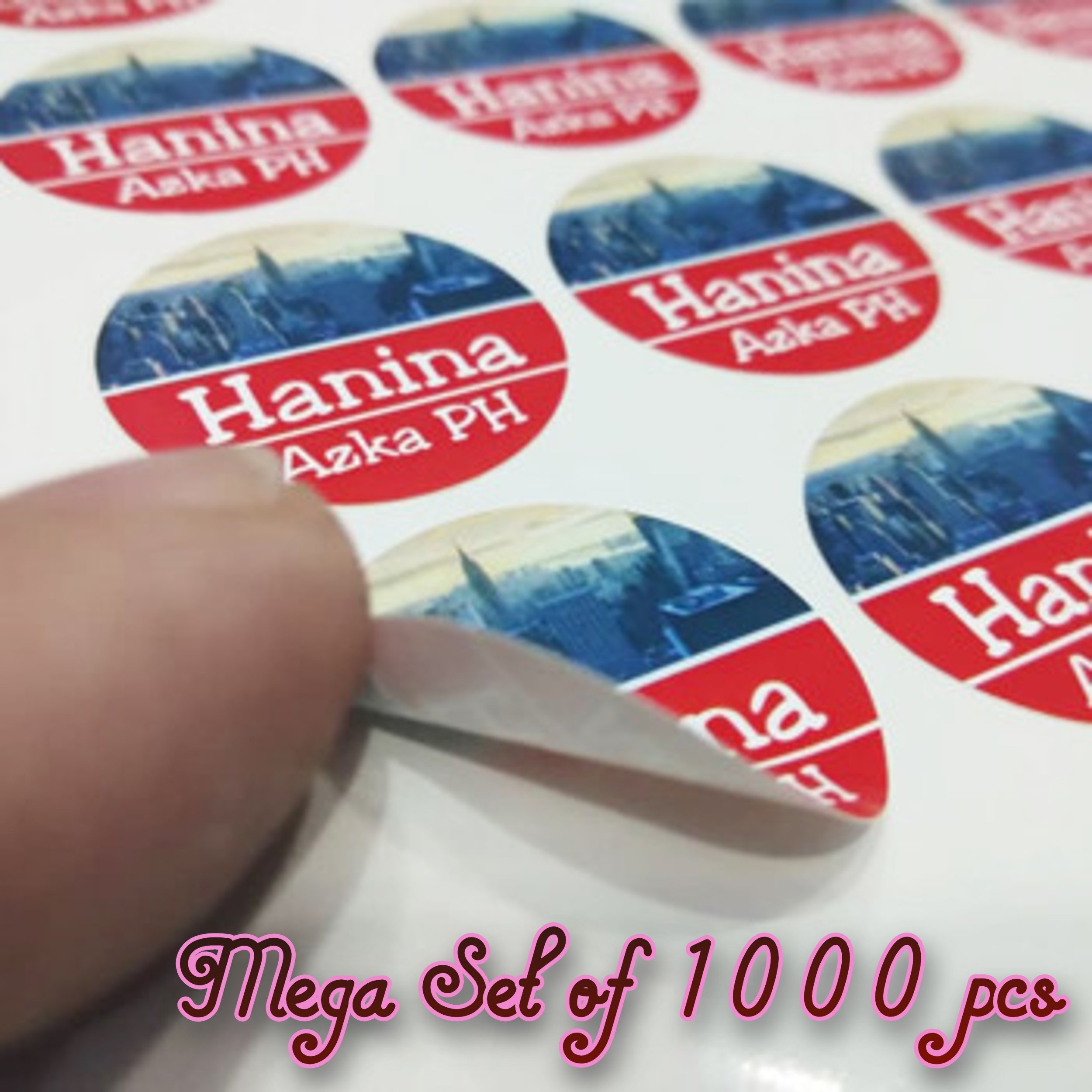 1000-piece Custom Sticker Pack Personalized Logo Labels for Business ...