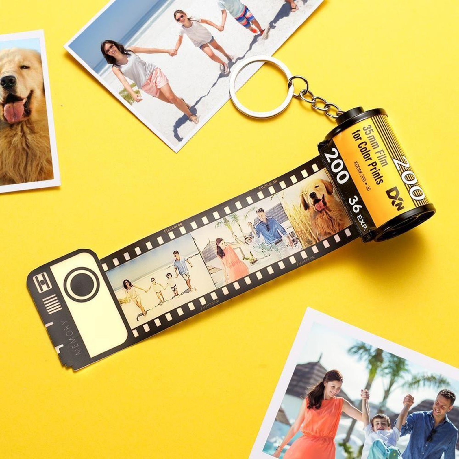 Personalized Film Roll Keychain Custom Photo Album Camera - Etsy