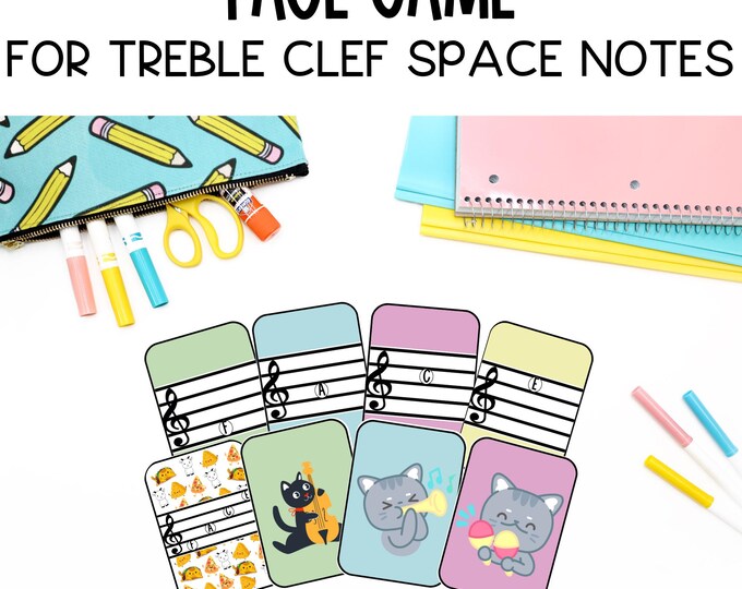 Notes on the Treble Clef Music Class Escape Room Low to No Prep ...