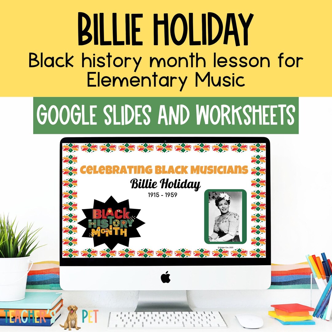 Billie Holiday Lesson - Black History Month - Elementary Music - Google ...