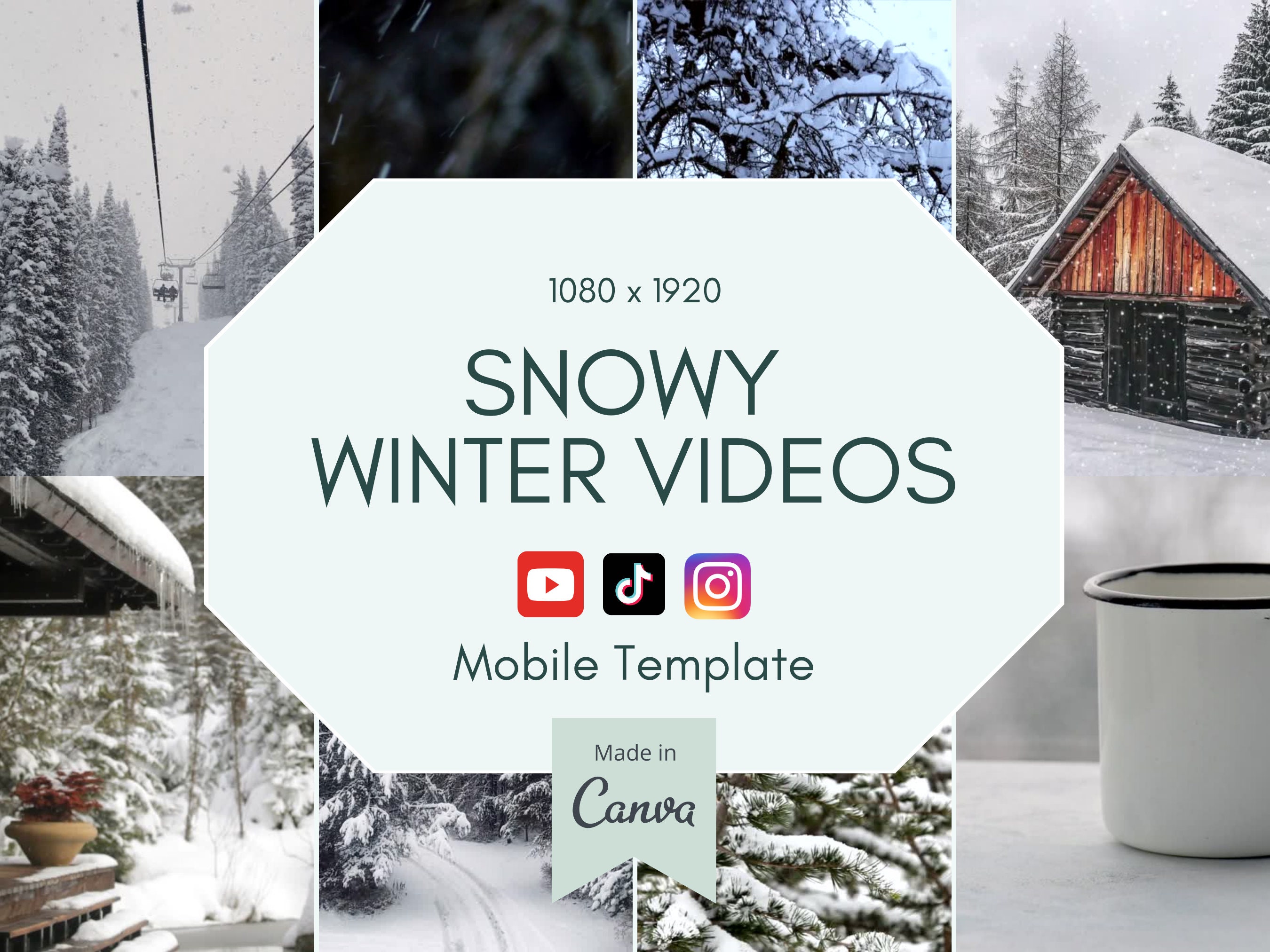 Winter Forest Templates