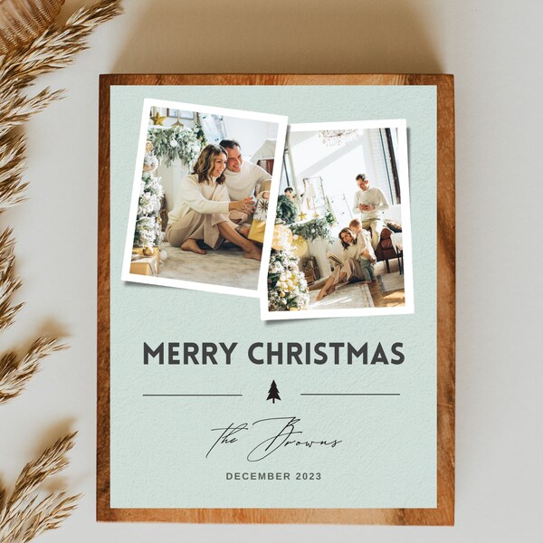 Christmas Cards Polaroid Card - Etsy