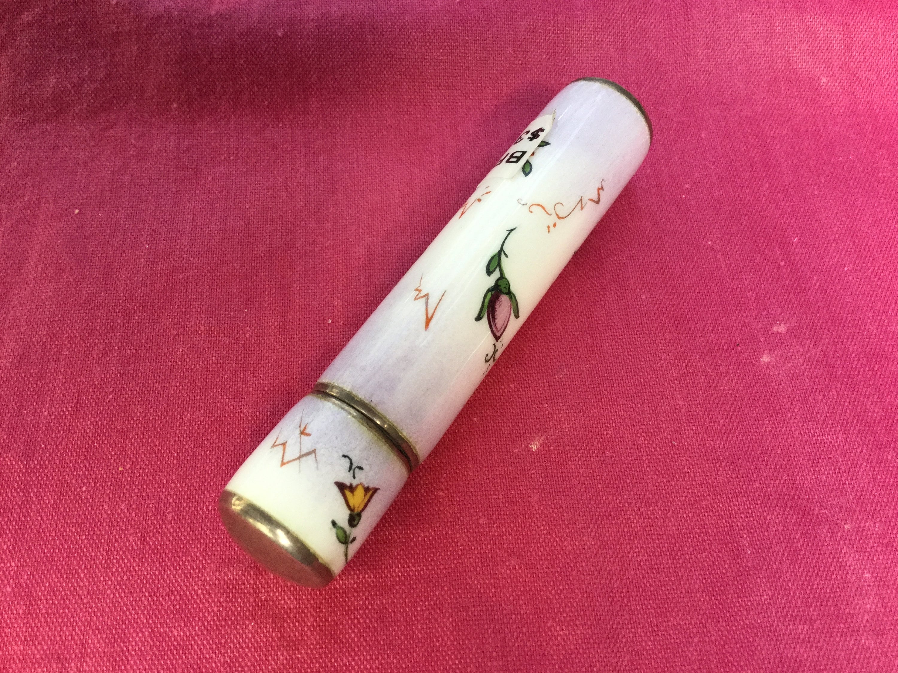Vintage German Enamel Nail Kit W/sterling Silver Lid - Etsy