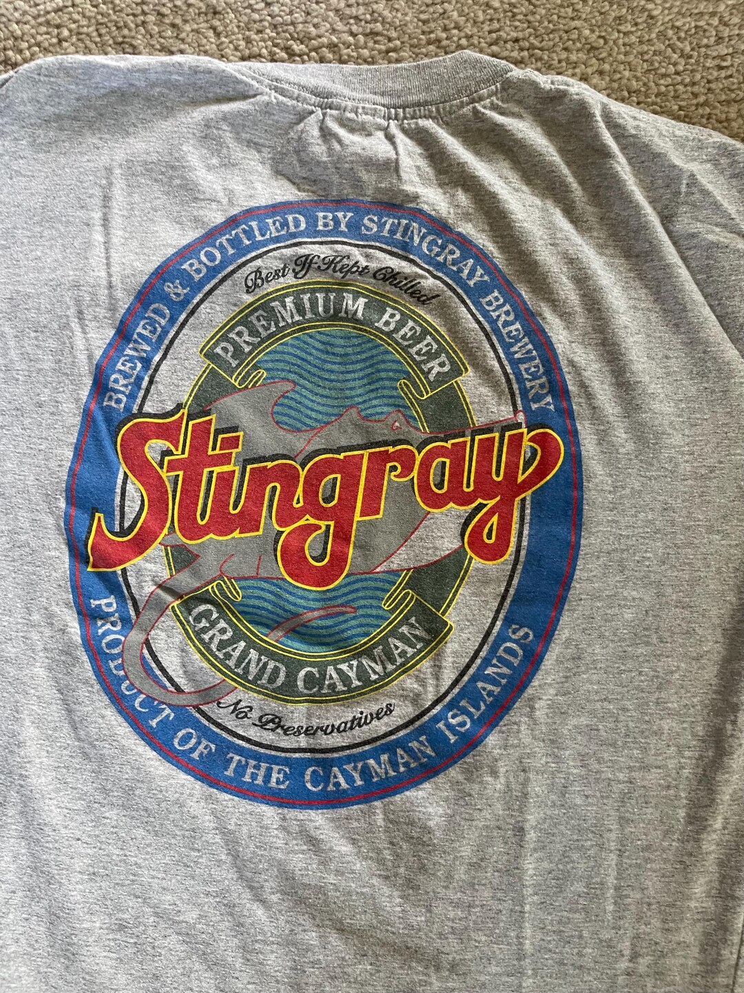 Vintage Stingray Brewery Cayman Islands 90s T Shirt Medium - Etsy Australia