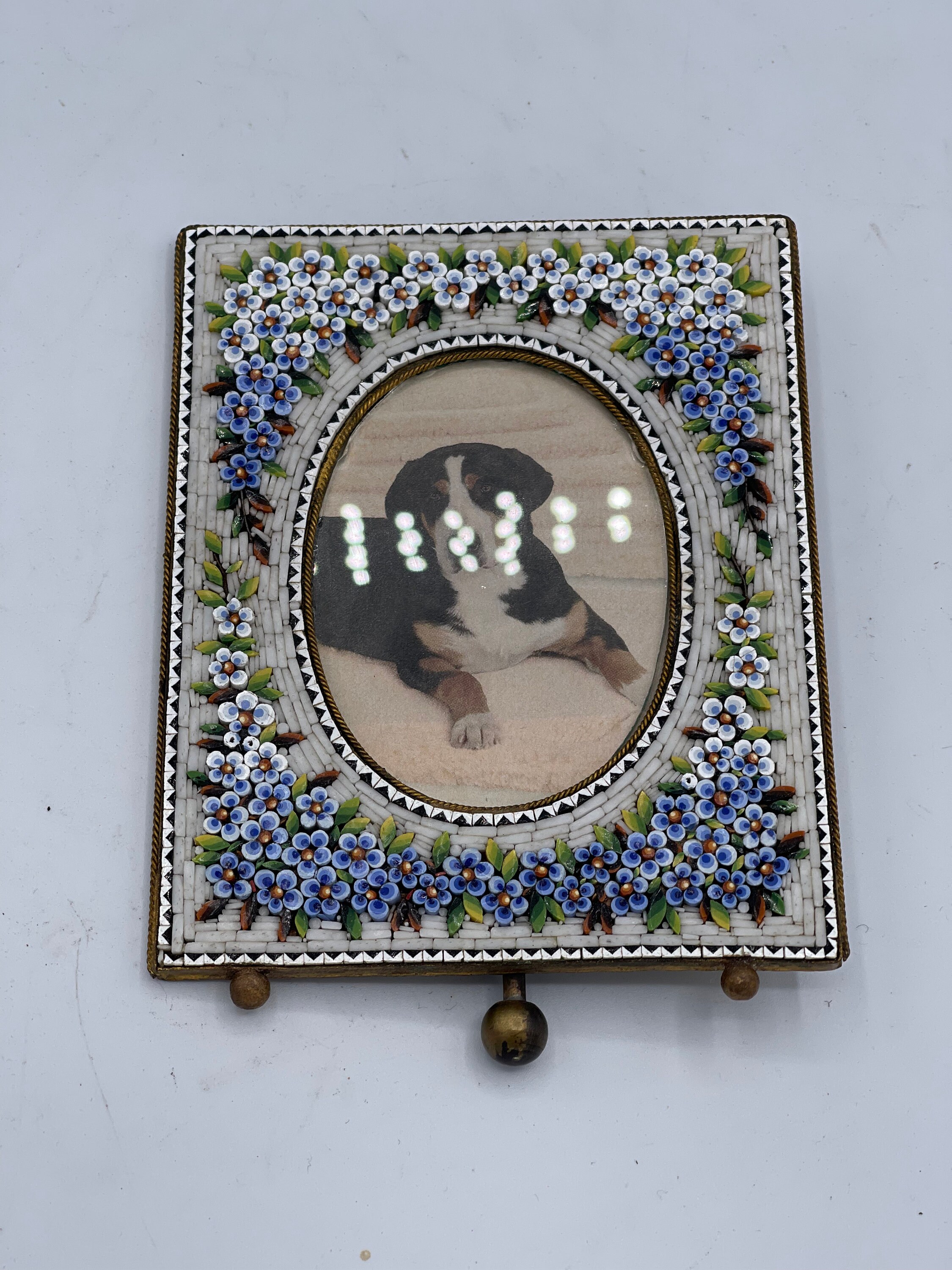Vintage Millefiori Raised Forget Me Not Photo Frame - Etsy